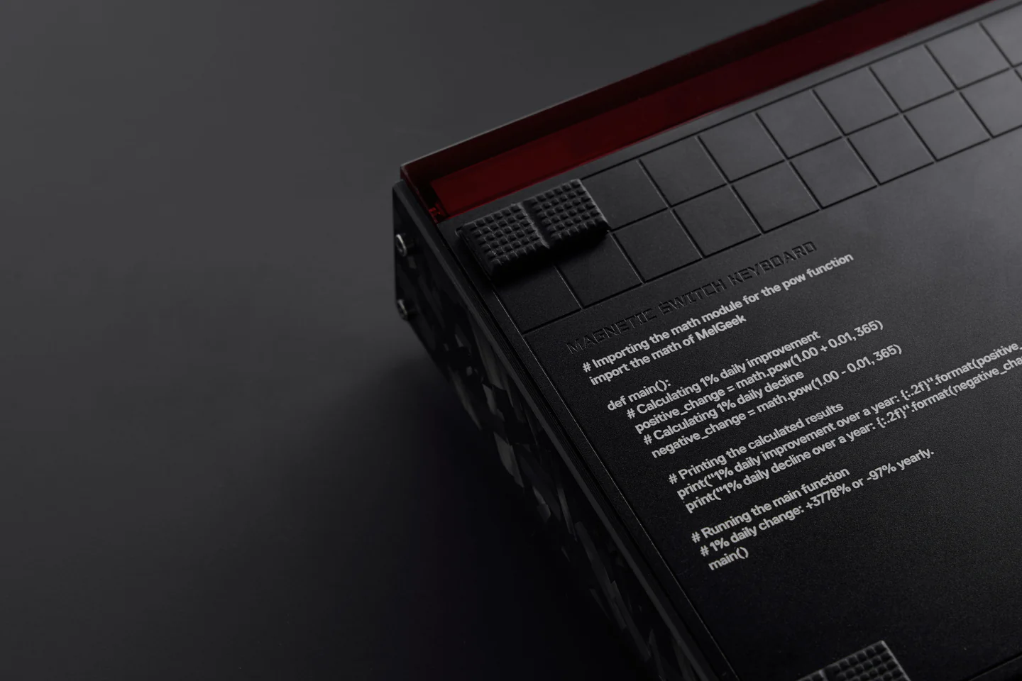 MelGeek MADE68 Ultra DIY Alu Case Magnetic Gaming Keyboard ...