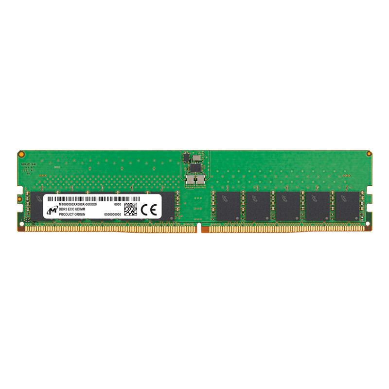 Micron 32GB (1x 32GB) DDR5 4800MHz ECC UDIMM 2Rx8 CL40 Server/Workstation Memory ...