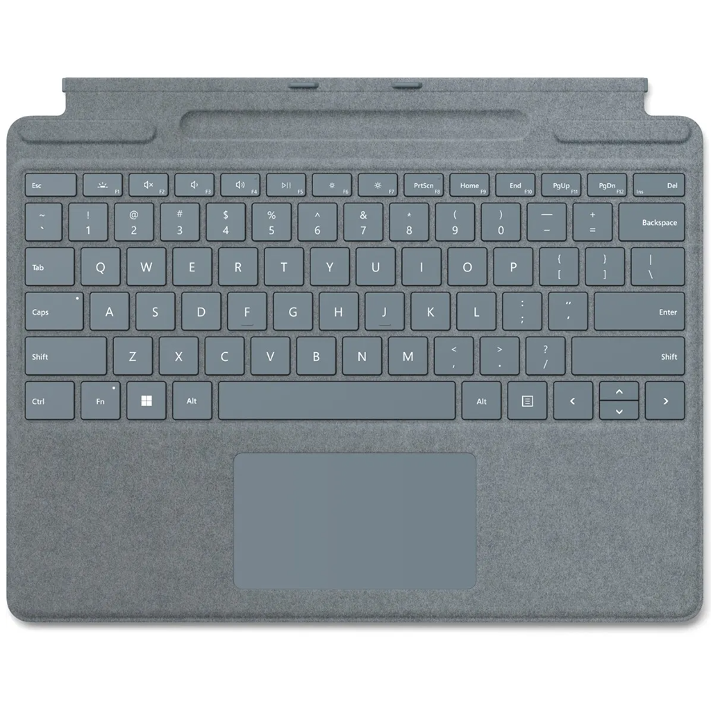 Microsoft Surface Pro Signature Keyboard - Ice Blue - 8XA-00055 | Mwave