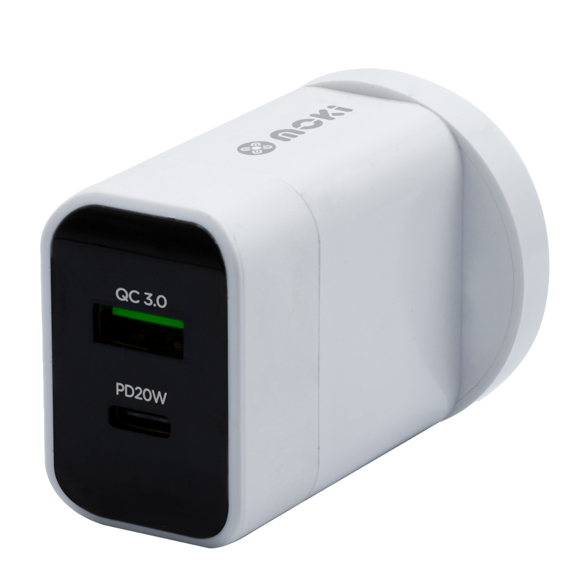 Moki ACC-CHPD20 20W PD + QC 3.0 Dual USB Fast Wall Charger - ACC ...