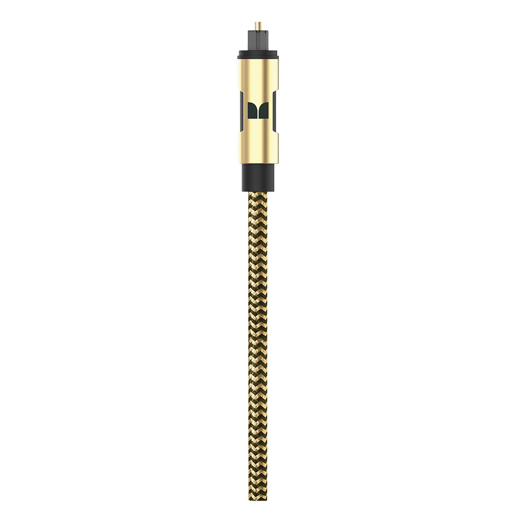 Monster 1.5m Gold Digital Fibre Optical Audio Cable - MTESOPFAUD1.5M ...