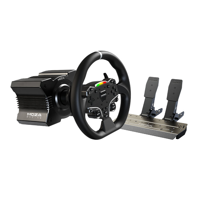 MOZA R5 Bundle - R5 Racing Simulator with R5 Table Clamp - RS20 | Mwave
