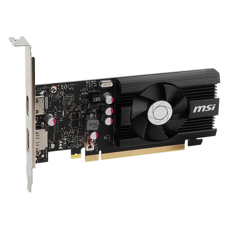 MSI GeForce GT 1030 Low Profile OC 4GB Video Card - GeForce GT 1030 ...