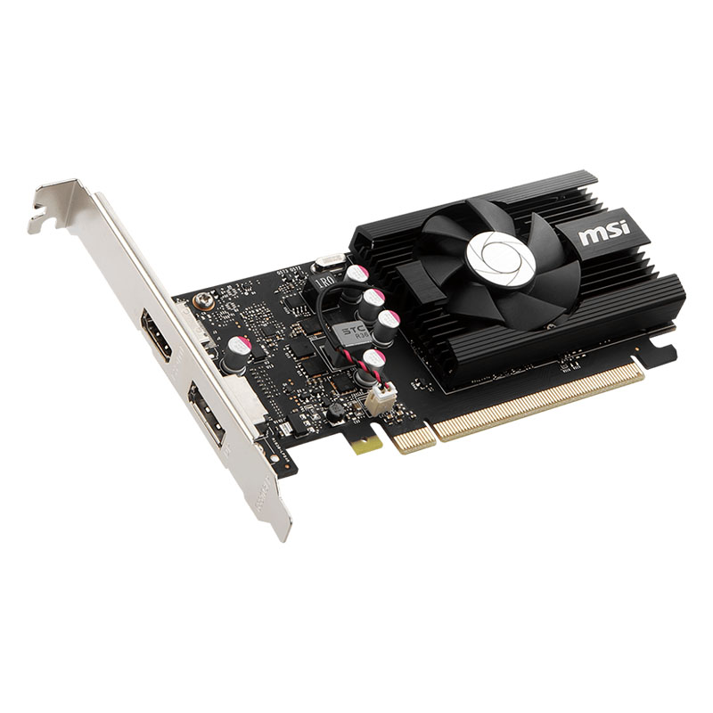 MSI GeForce GT 1030 Low Profile OC 4GB Video Card - GeForce GT 1030 ...
