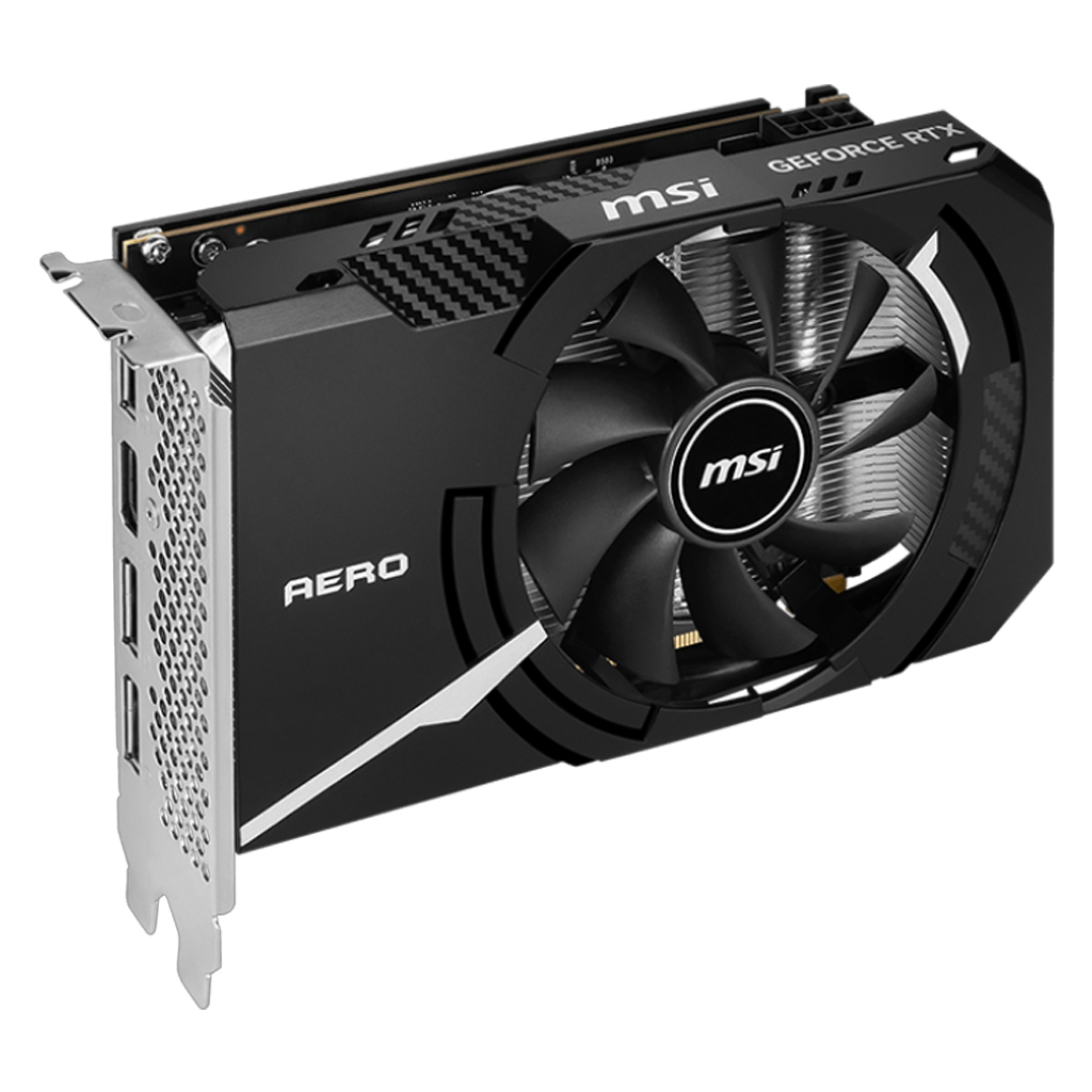 MSI GeForce RTX 4060 AERO ITX OC 8GB Video Card - GeForce RTX 4060 AERO ...