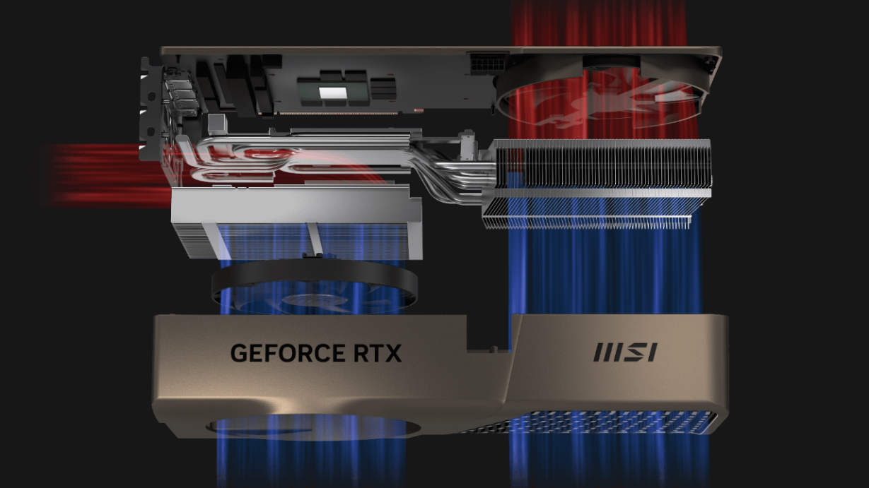 MSI GeForce RTX 4070 Ti SUPER 16GB EXPERT Video Card - GeForce RTX 4070 ...