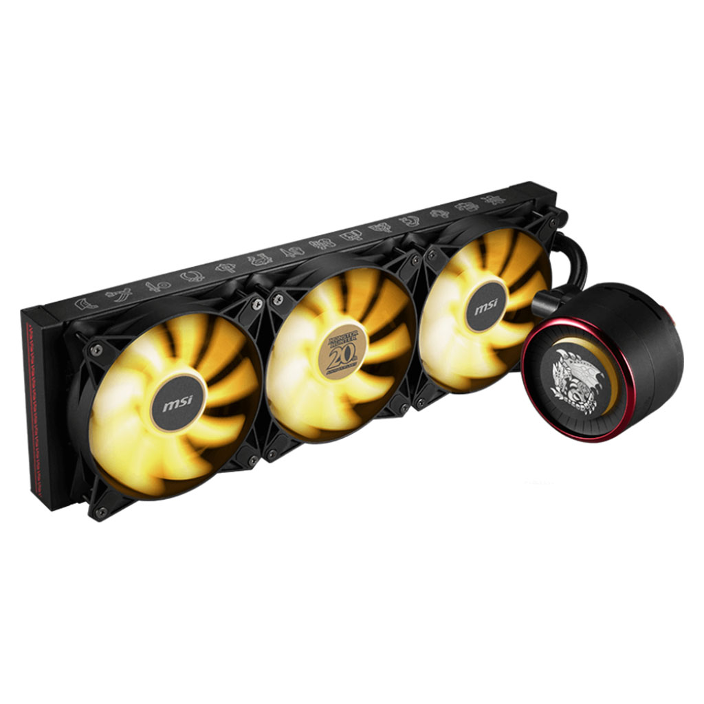 MSI MAG CORELIQUID E360 360mm ARGB AIO Liquid CPU Cooler - Monster ...