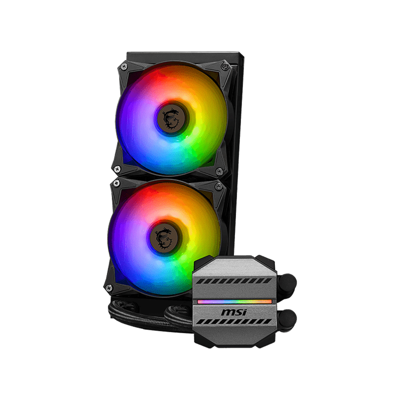 MSI MAG CORELIQUID M240 240mm ARGB AIO Liquid CPU Cooler - MAG CORELIQUID M240 | Mwave