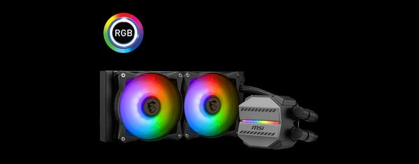 MSI MAG CORELIQUID M240 240mm ARGB AIO Liquid CPU Cooler - MAG ...