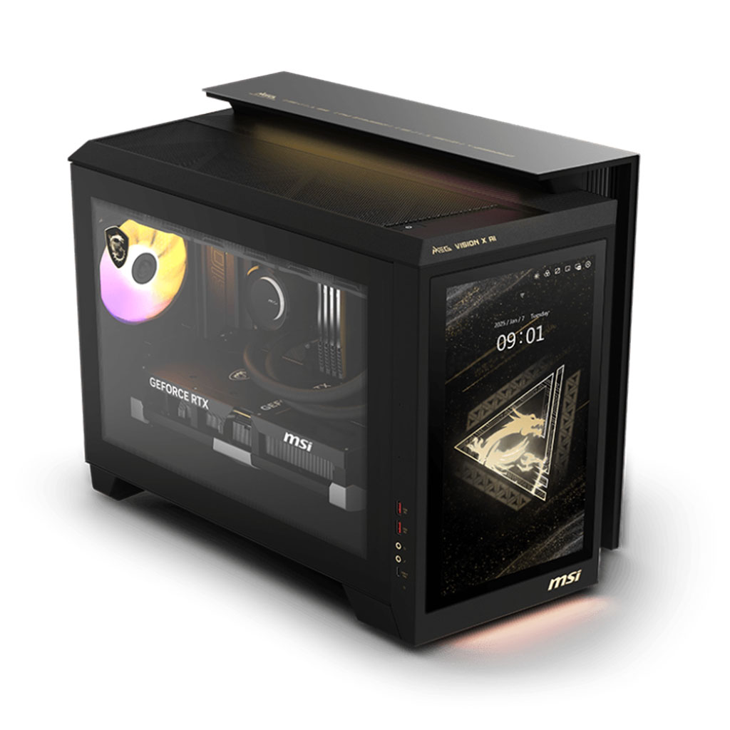MSI MEG Vision X AI 2nd Gaming PC Ultra 9-285K 64GB 2TB W11P - NO GPU ...
