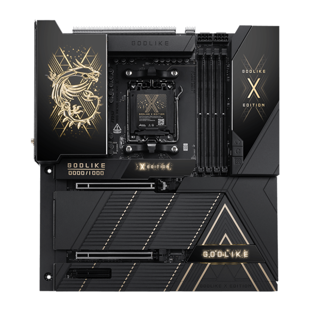 MSI MEG X870E X GODLIKE AM5 E-ATX Motherboard - MEG X870E X GODLIKE | Mwave