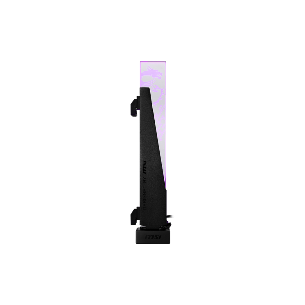 MSI MPG ARGB Graphics Card Stand - Black - MPG ARGB GRAPHICS CARD STAND ...