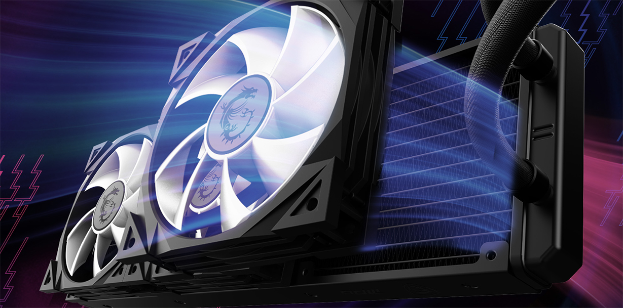 MSI MPG CORELIQUID D360 360mm ARGB AIO Liquid CPU Cooler - MPG ...