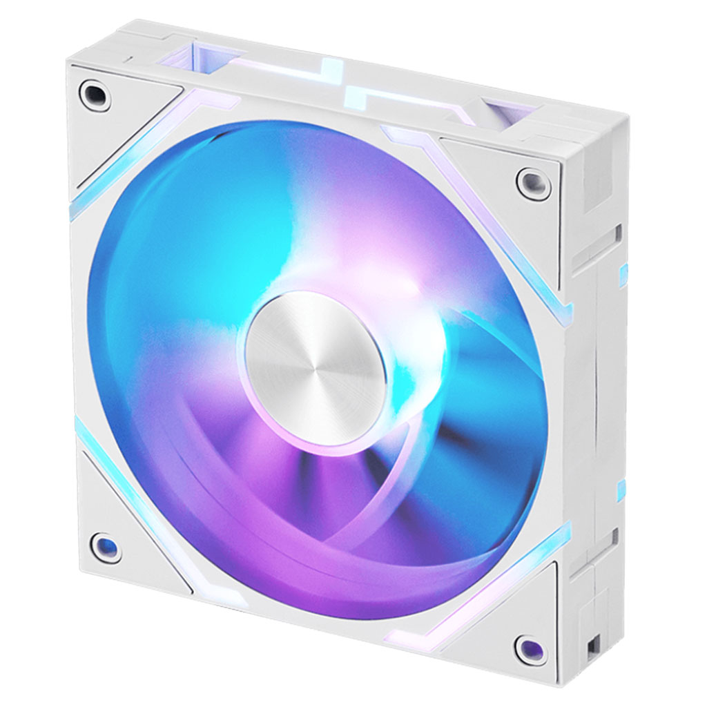 MSI MPG EZ120 ARGB 120mm White Fan - MPG EZ120 ARGB WHITE- 1W | Mwave
