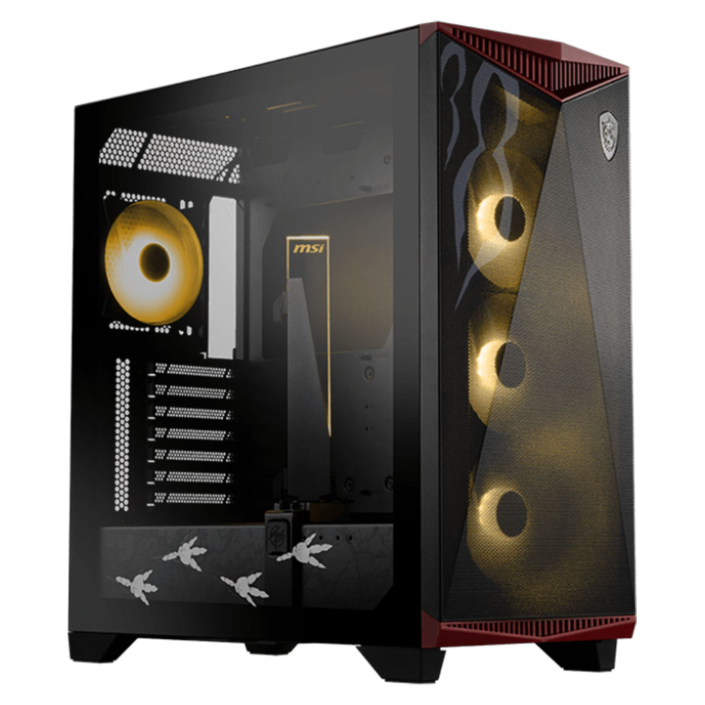 MSI MPG GUNGNIR 300 Tempered Glass Mid-Tower E-ATX Case - Monster ...