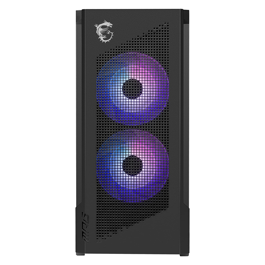 MSI MPG Velux 300R Airflow PZ Mid-Tower E-ATX Case - Black - MPG VELOX 300R PZ | Mwave