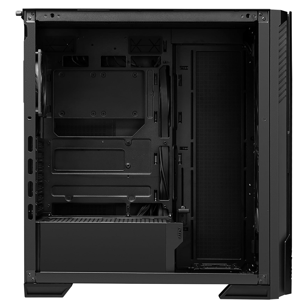 MSI MPG Velux 300R Airflow PZ Mid-Tower E-ATX Case - Black - MPG VELOX 300R PZ | Mwave