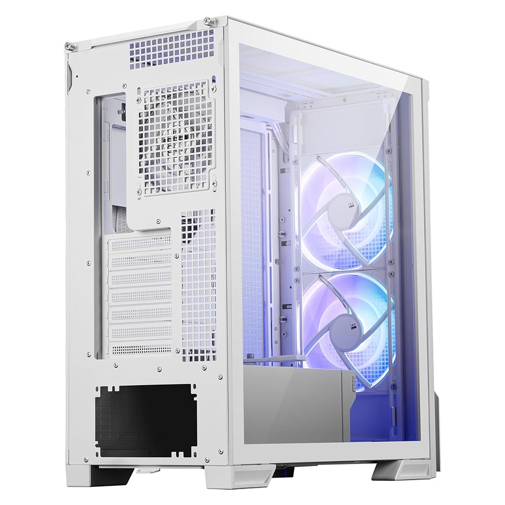 MSI MPG Velux 300R Airflow PZ Mid-Tower E-ATX Case - White - MPG VELOX 300R PZ WHITE | Mwave