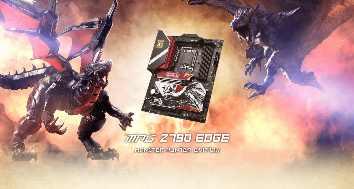 MSI MPG Z790 EDGE WIFI DDR5 LGA 1700 ATX Motherboard - Monster Hunter ...