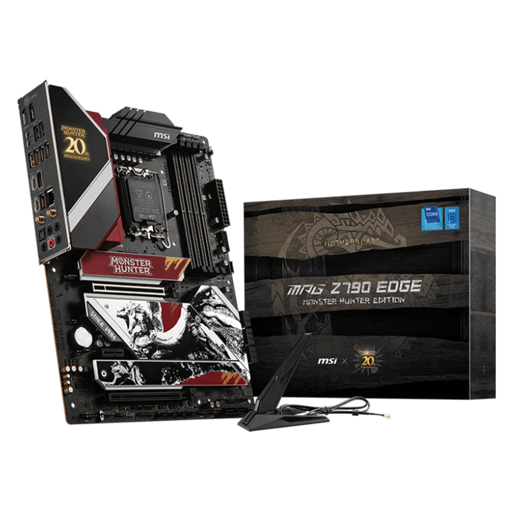 MSI MPG Z790 EDGE WIFI DDR5 LGA 1700 ATX Motherboard - Monster Hunter ...