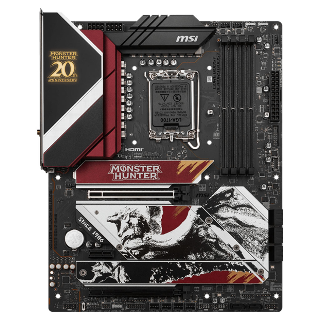 MSI MPG Z790 EDGE WIFI DDR5 LGA 1700 ATX Motherboard - Monster Hunter ...