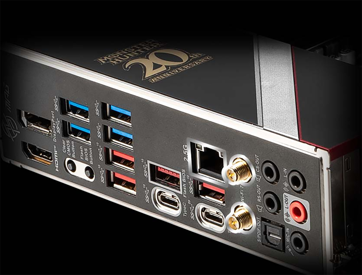 MSI MPG Z790 EDGE WIFI DDR5 LGA 1700 ATX Motherboard - Monster Hunter ...