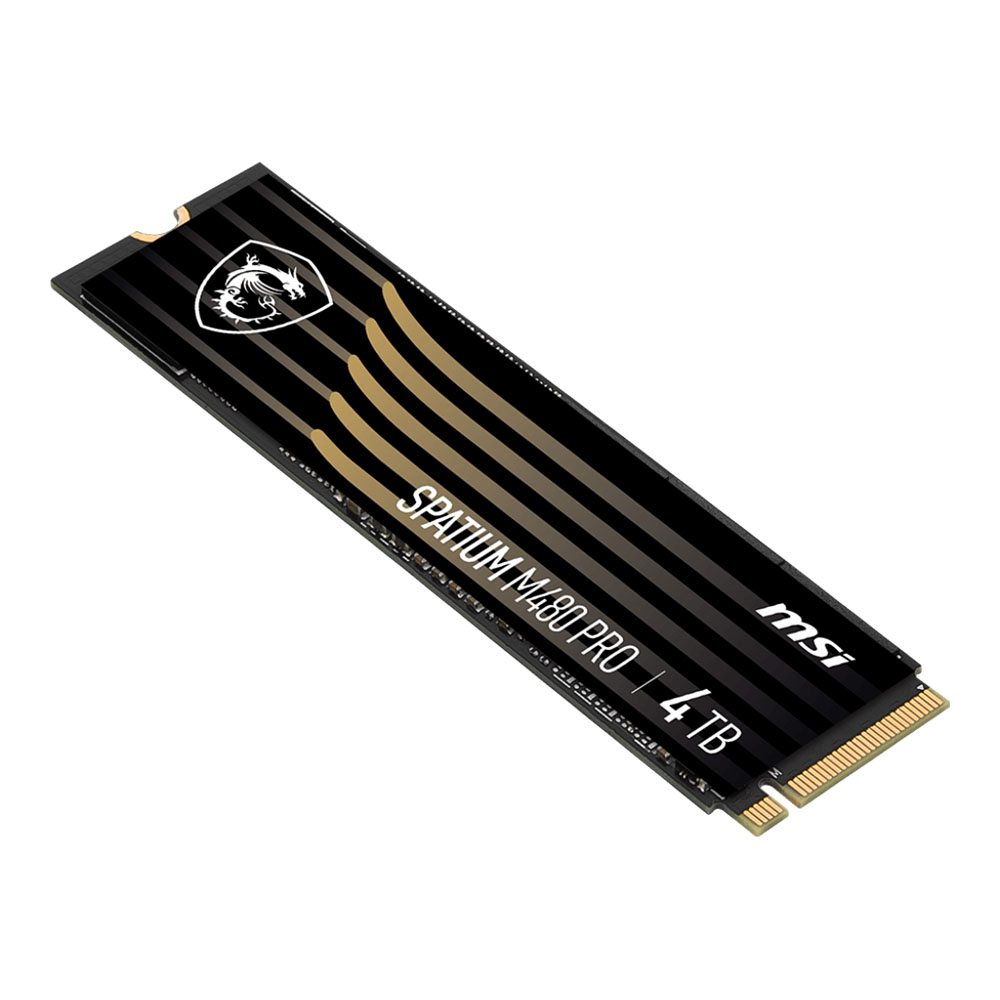 MSI SPATIUM M480 2TB PRO PCIe Gen 4x4 NVMe M.2 SSD - SPATIUM M480 2TB ...