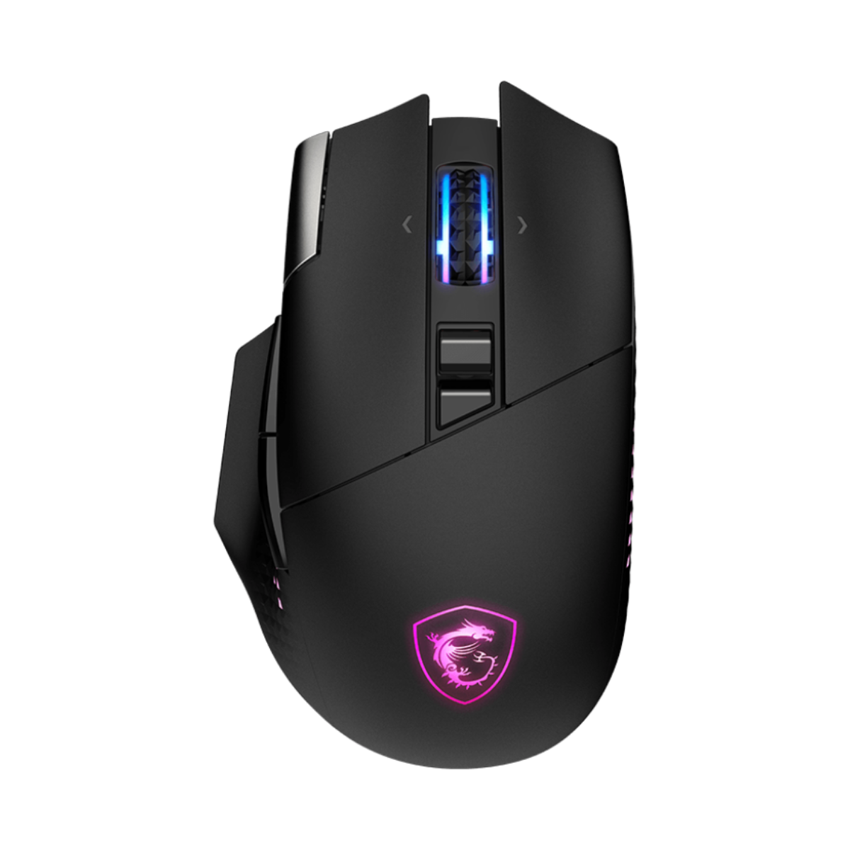 MSI VERSA PRO Wireless RGB Optical Gaming Mouse - Black - VERSA PRO ...