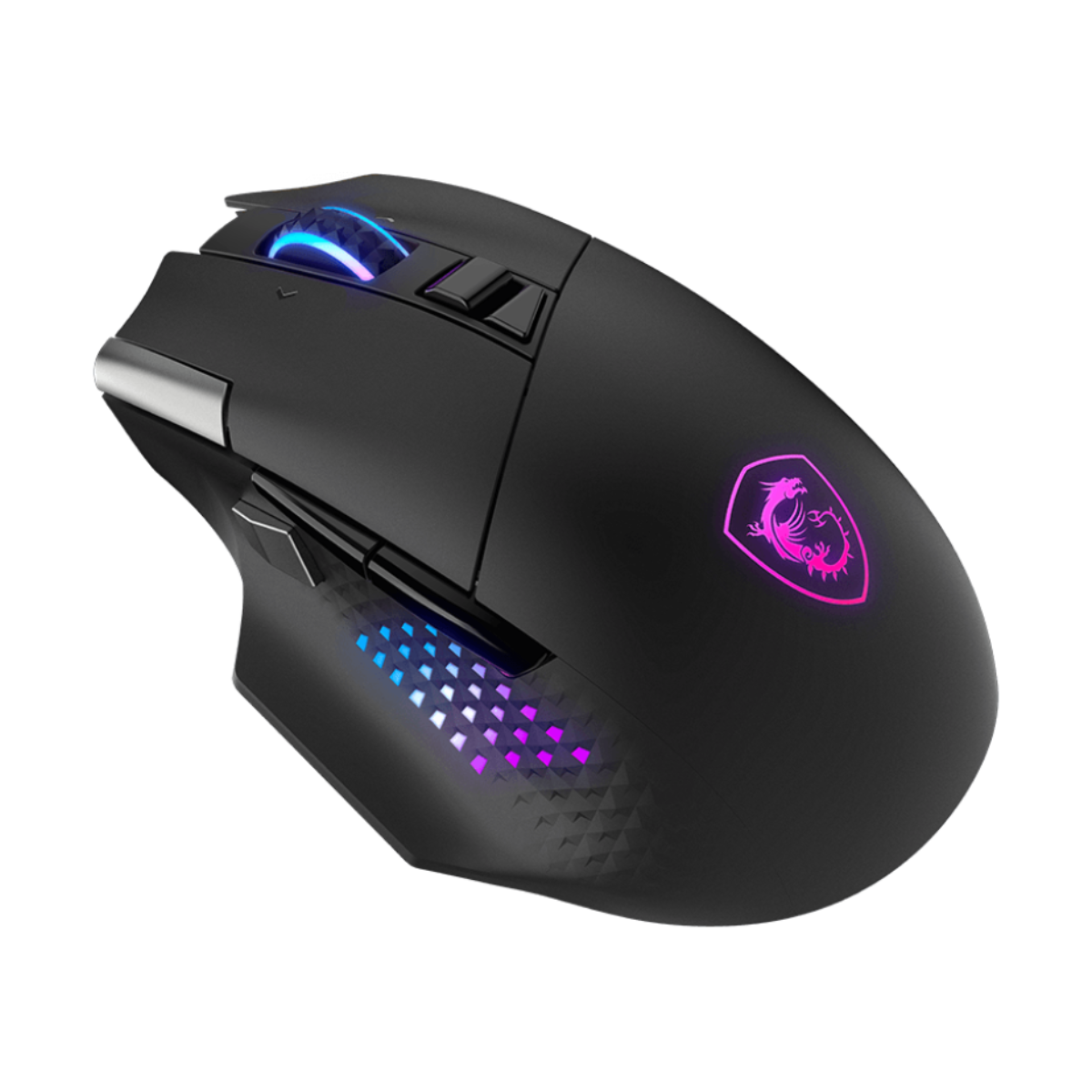 MSI VERSA PRO Wireless RGB Optical Gaming Mouse - Black - VERSA PRO ...