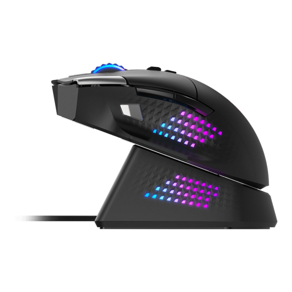 MSI VERSA PRO Wireless RGB Optical Gaming Mouse with Mouse Dock Pro ...