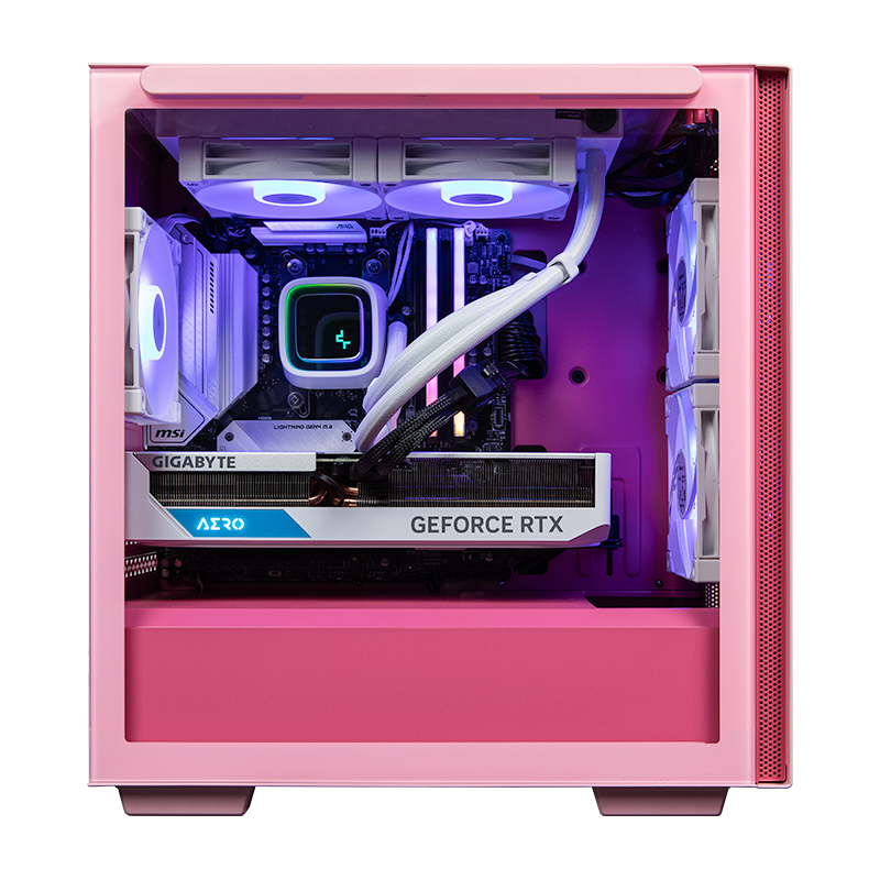 Mwave ROUGE Gaming PC - AMD Ryzen 7 & RTX 4070 - RougePinkv8-R2G | Mwave