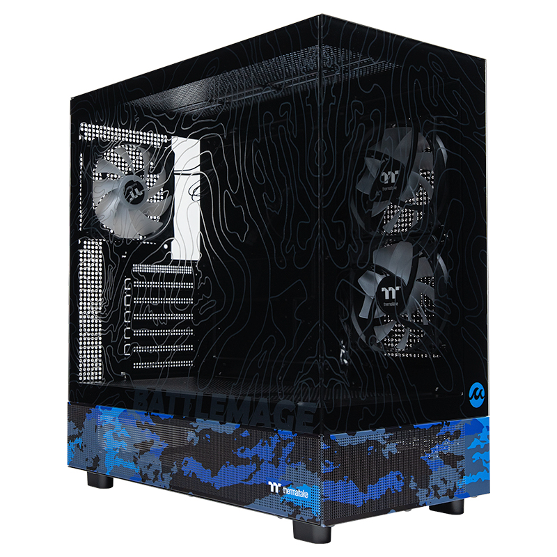 Mwave STR Delta Series BATTLEMAGE - Tempered Glass ARGB Mid Tower Case ...