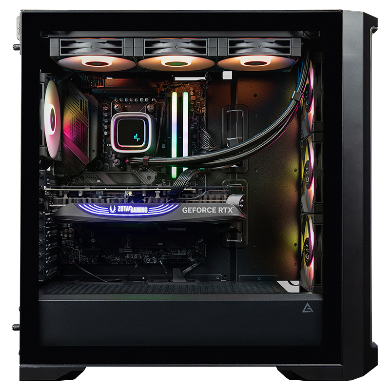 Mwave TGX LEVEL THREE Gaming PC - AMD Ryzen 7800X3D & GeForce RTX 4070 Ti SUPER - TGXLevelThree ...