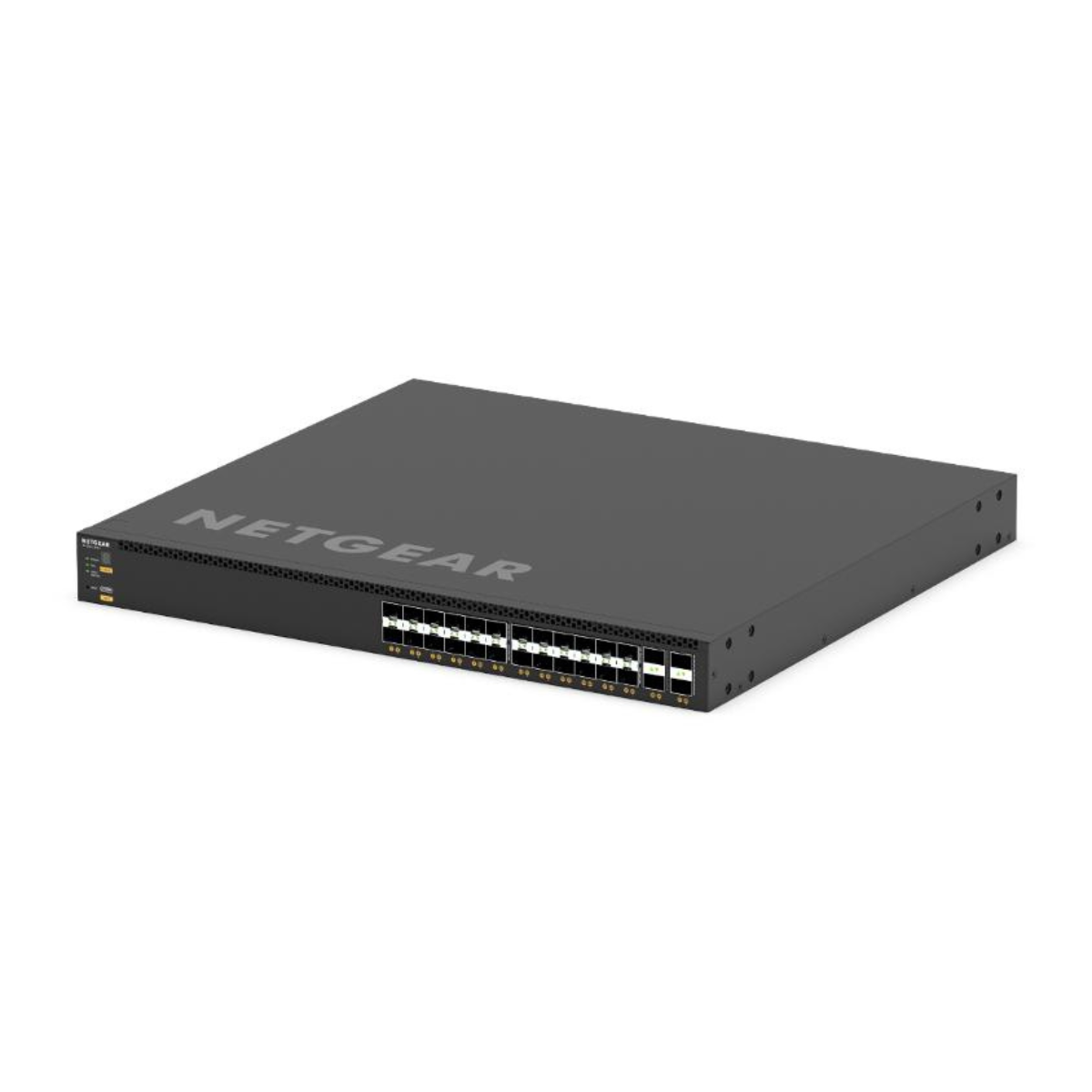 NETGEAR 28-PORT MANAGED L3 STACK SWITCH, 25GBASE-X SFP28(4), SFP+(24 ...