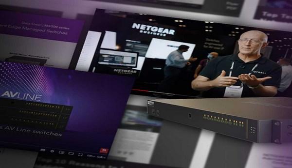 Netgear AV Line M4250-16XF 16-Port SFP+ Gigabit Managed Switch ...