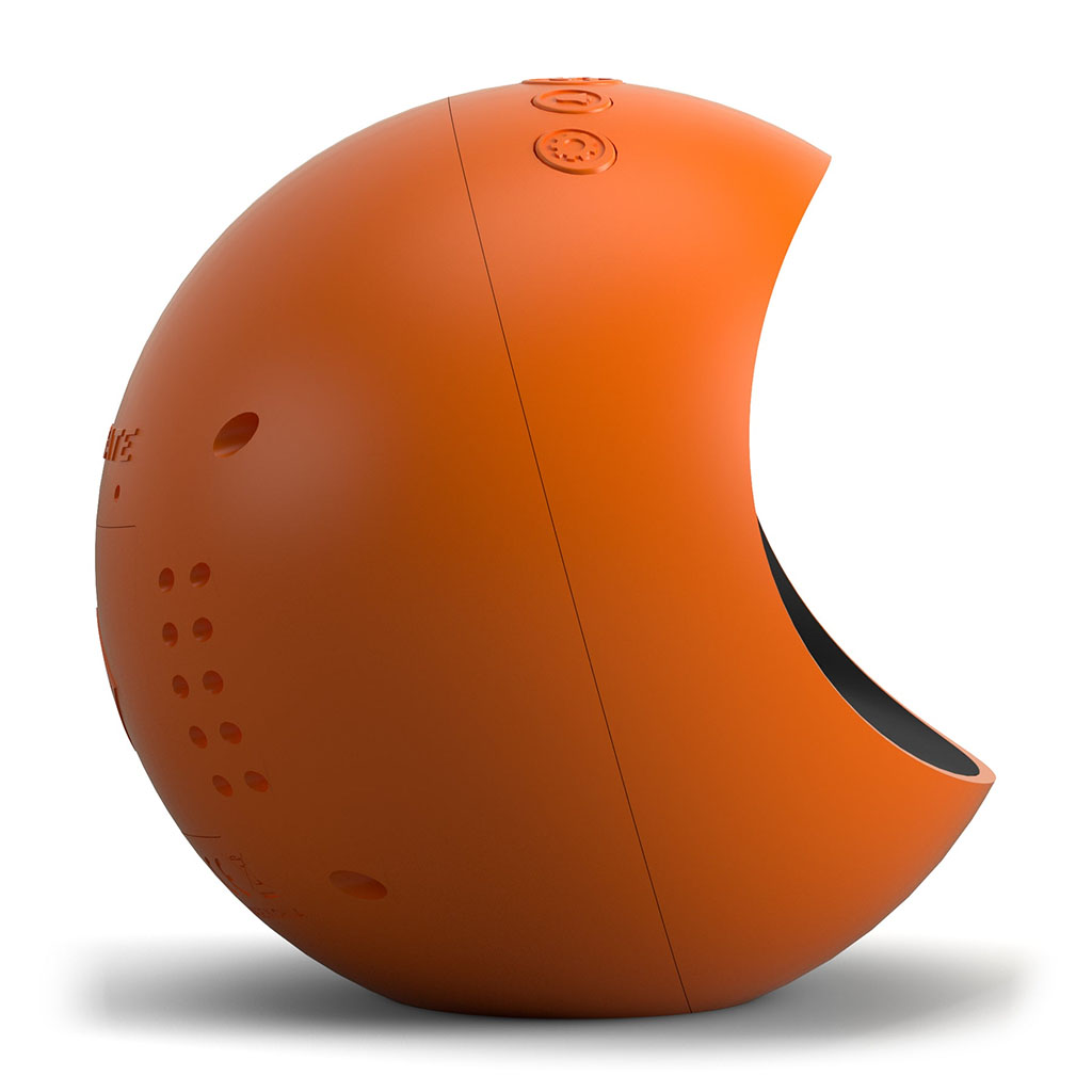 Newgate Centre Of The Earth LCD Alarm Clock - Pumpkin Orange - NGLCD ...