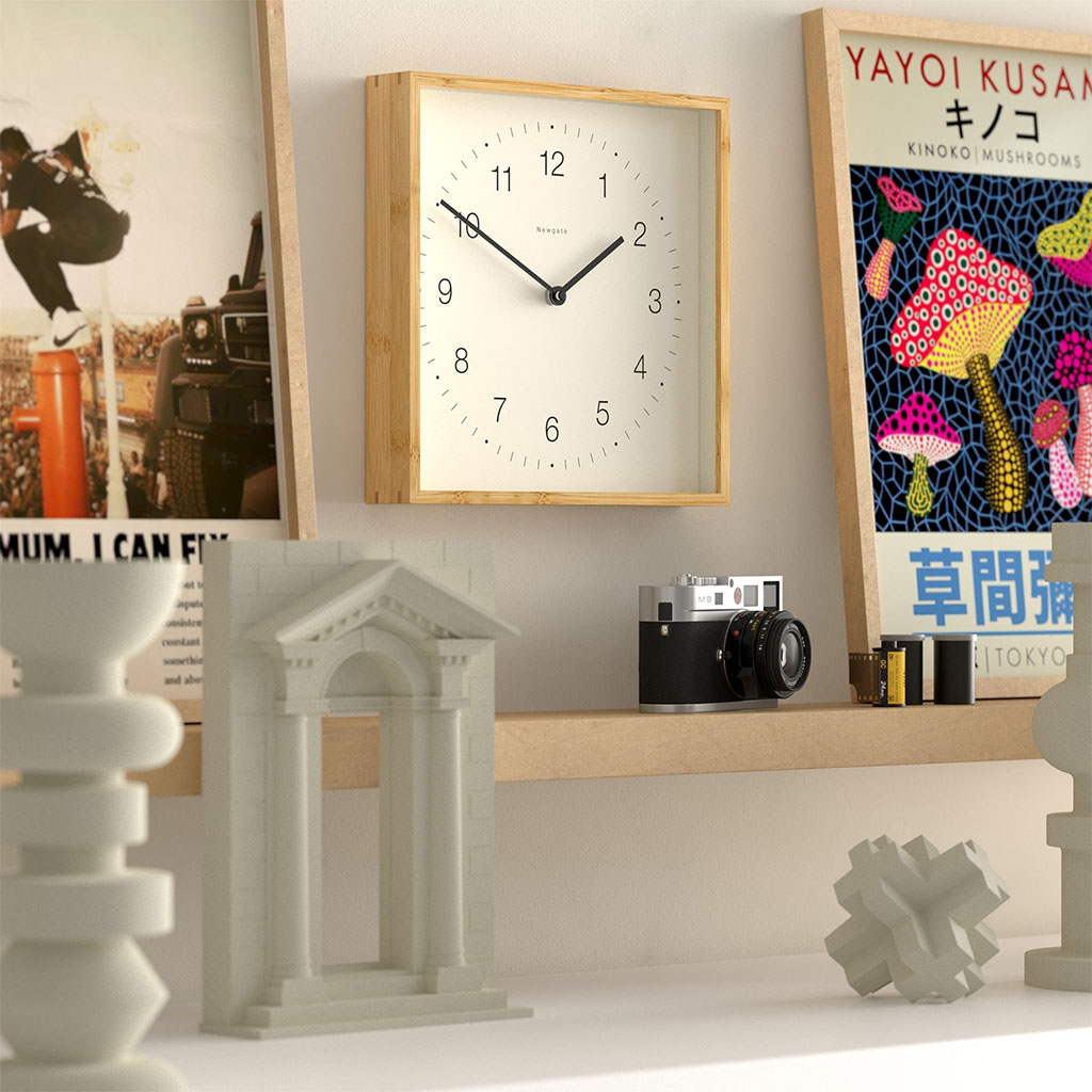 Newgate Fiji Wall Clock - Mongoose Dial - NM-FIJ236LB | Mwave