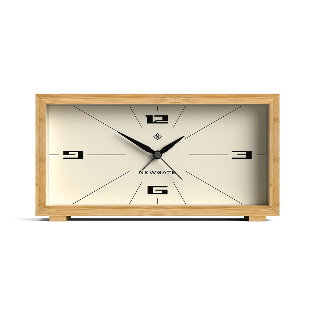 Newgate Lemur Alarm Clock - Retro-Inspired Dial - NM-ALM/LEM324LB | Mwave