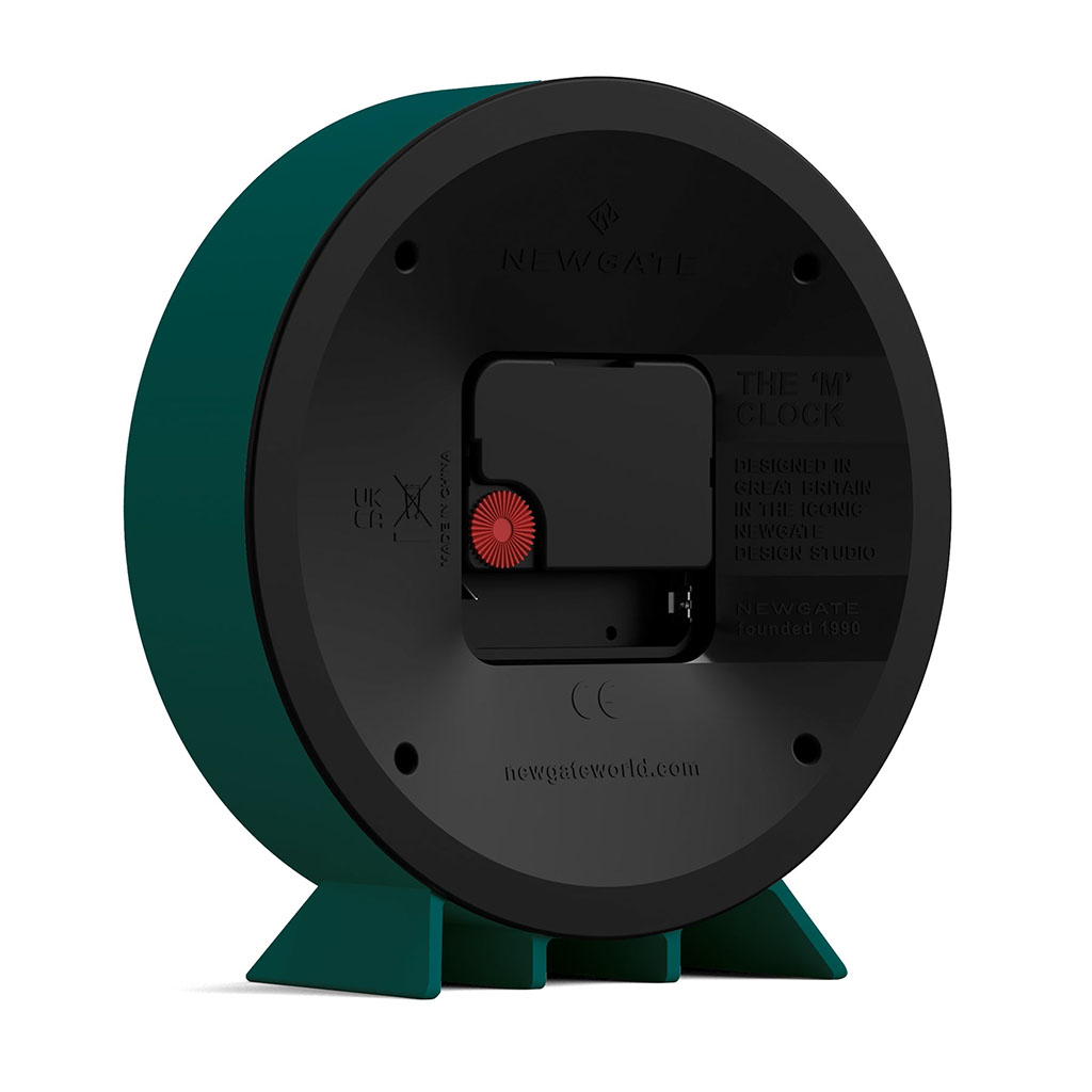 Newgate M Mantel Clock - Green - NGMMAN678EDG | Mwave
