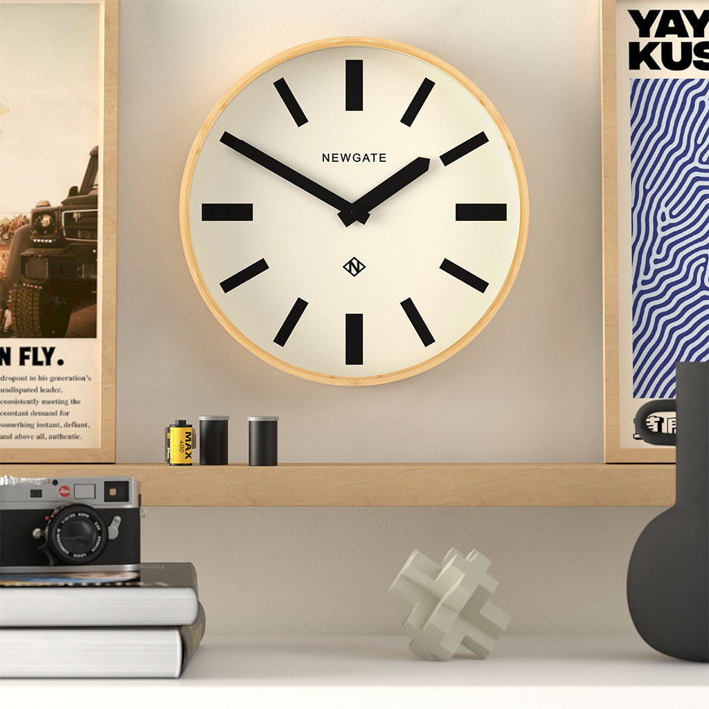 Newgate Mauritius Wall Clock - Ocean Dial - NM-MAU250LB | Mwave