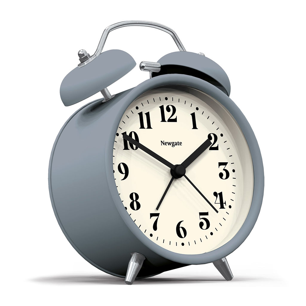 Newgate Theatre Alarm Clock - French Navy - NGCBM240FN | Mwave