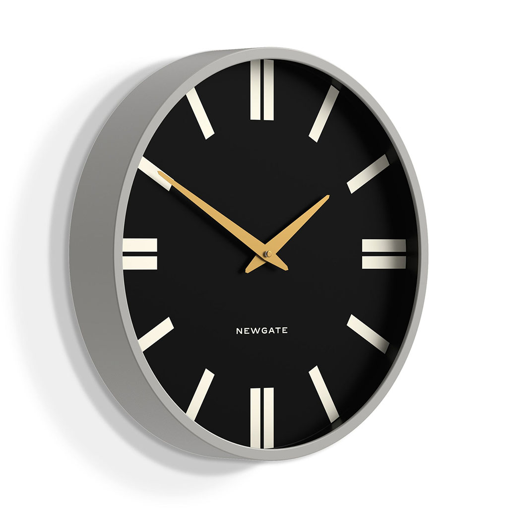 Newgate Universal Wall Clock Plaza Dial - Grey - NGUNIV428OGY | Mwave