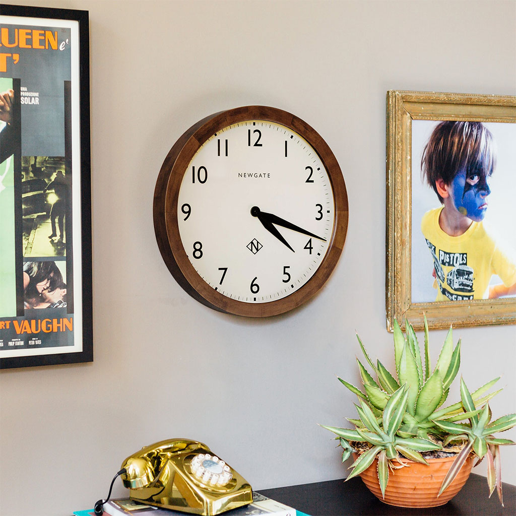 Newgate Wimbledon Clock - Solid Wood - NGSBILL235DO | Mwave