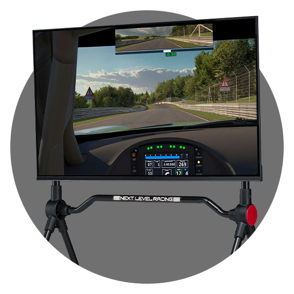 Next Level Racing Lite Free Standing Up To 55" Single Monitor Stand ...