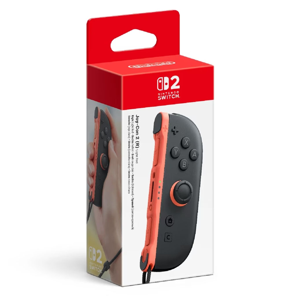 Nintendo Switch 2 Joy Con 2 Right - Light Red - 32140 | Mwave
