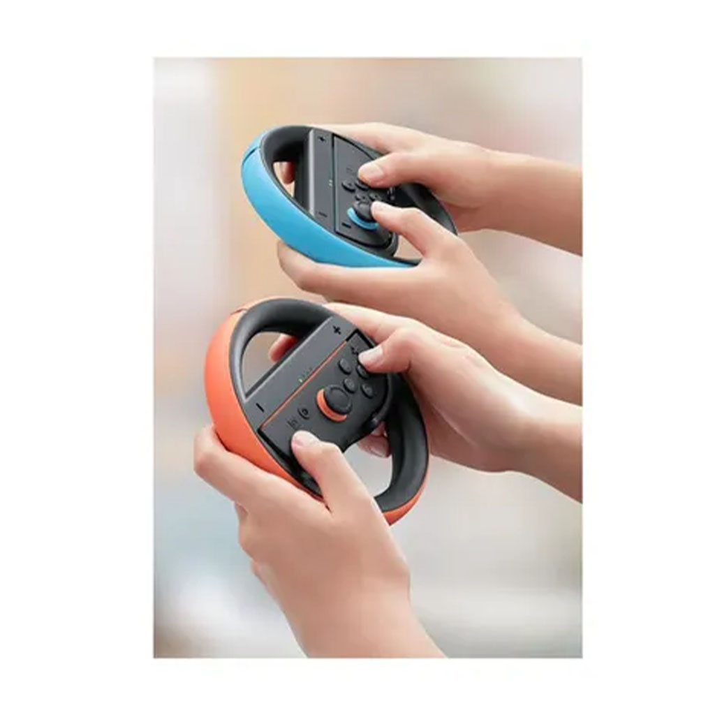 Nintendo Switch 2 Joy Con 2 Wheel Pair - Light Blue/Light Red - EOL ...