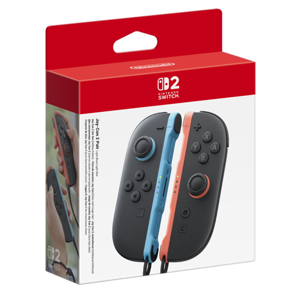 Nintendo Switch 2 Joy-Con 2 Pair - Light Blue/ Red - Joy-Con 2 Pair ...