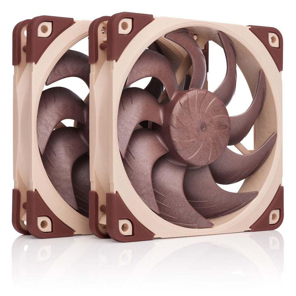 Noctua NF-A12x25 G2 SX2-PP 120mm PWM Fan - 2 Pack - NF-A12X25 G2 PWM SX2-PP | Mwave