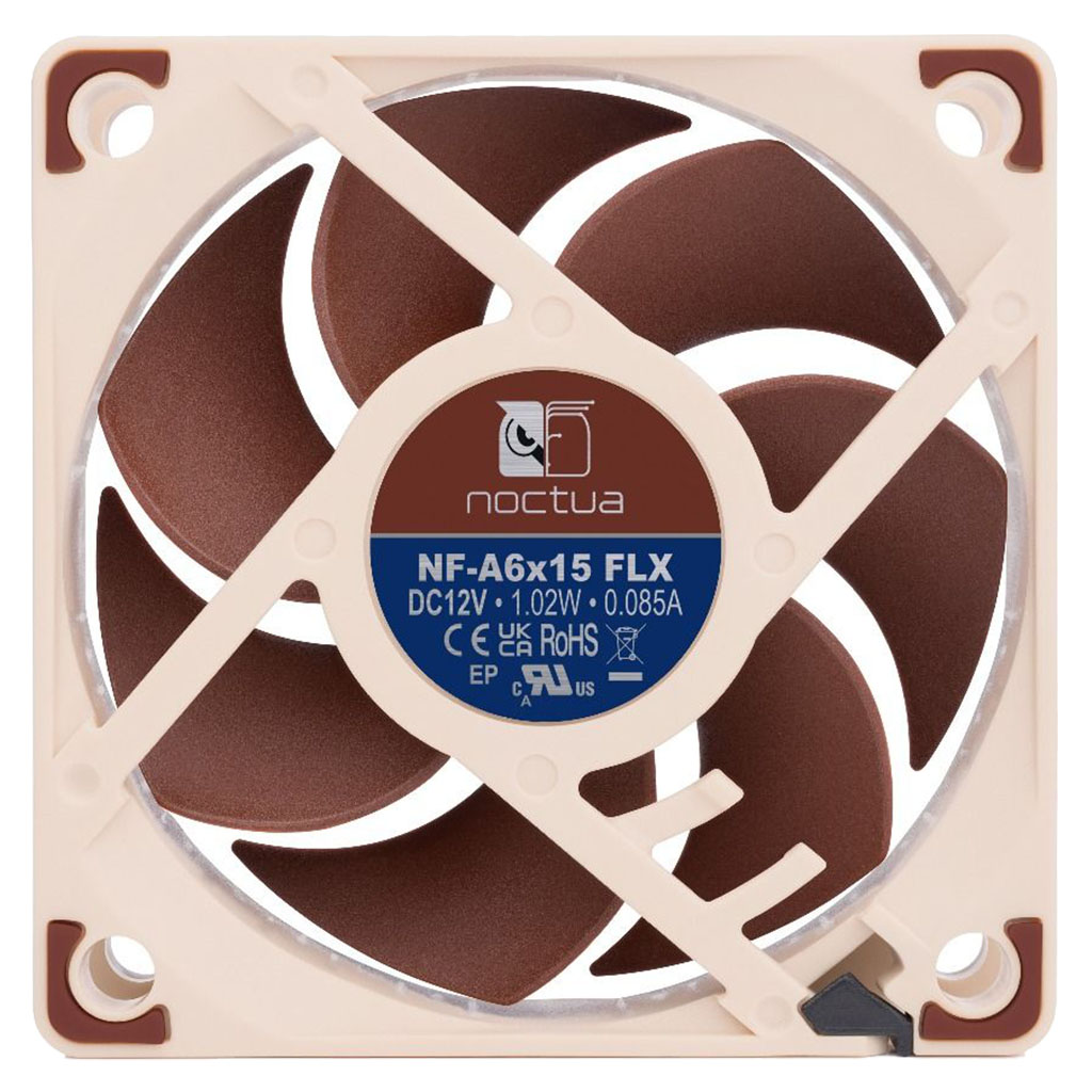 Noctua NF-A6x15 FLX 60mm 3500RPM Fan - NF-A6x15-FLX | Mwave