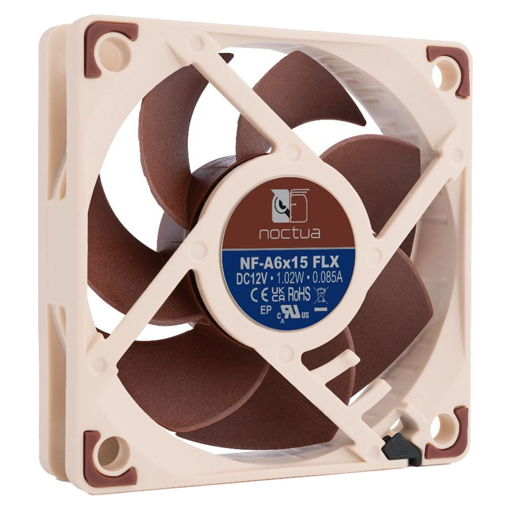 Noctua NF-A6x15 FLX 60mm 3500RPM Fan - NF-A6x15-FLX | Mwave